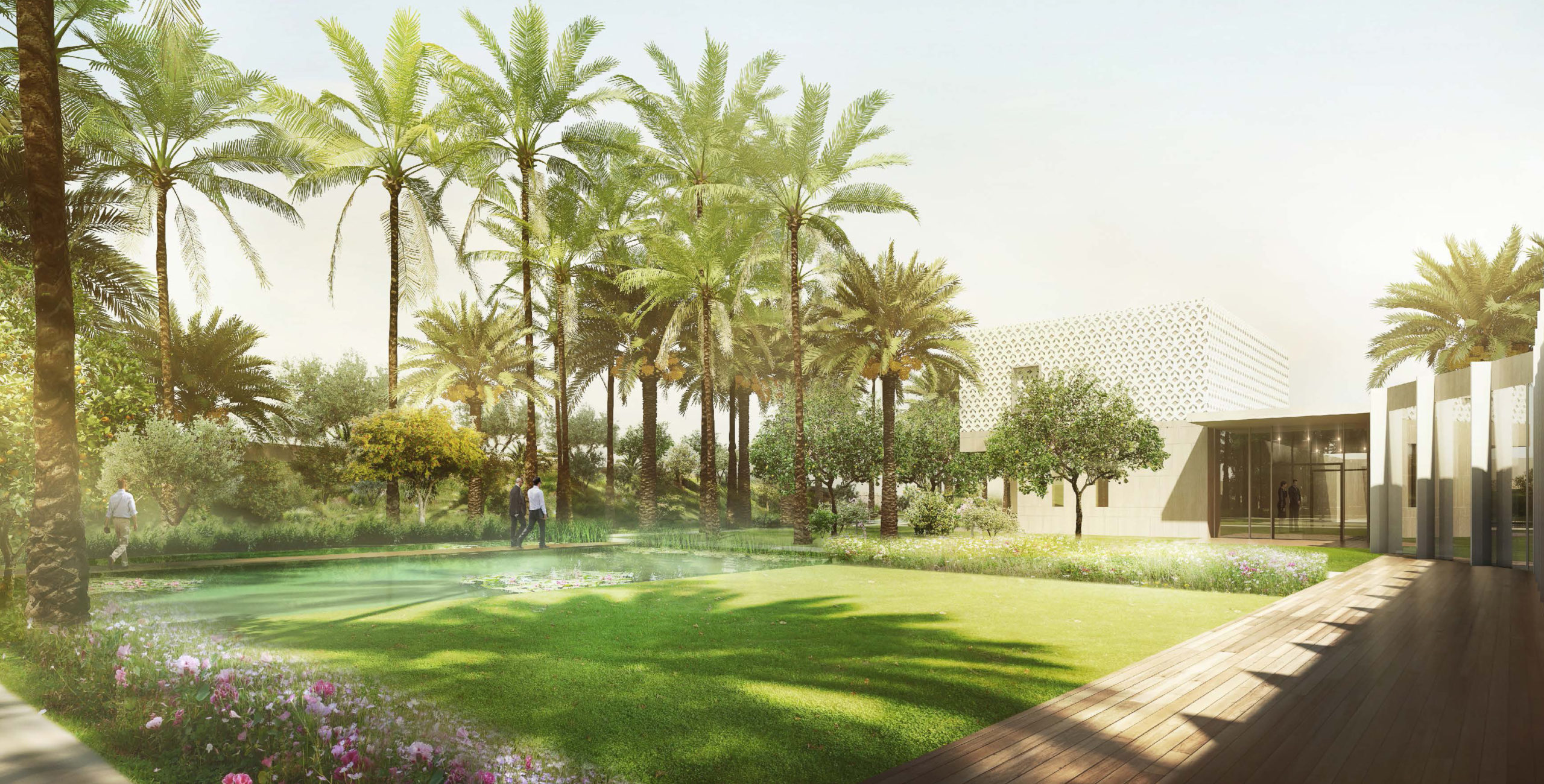 AR Architectes | CAMPUS DOHA/QATAR : START OF PROJECT : FRENCH EMBASSY ...